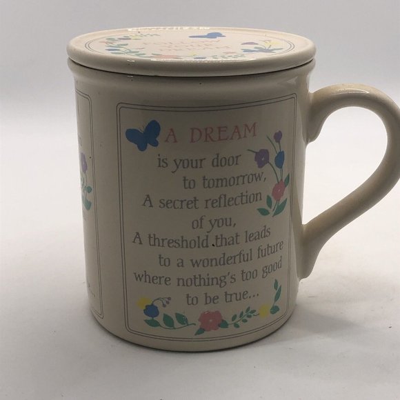 Hallmark | Dining | Vintage Mug Hallmark Amanda Bradley 985 With Lid ...